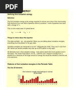 Ionisation Energy - OCR A Level Chemistry A Revision Notes 2015 | PDF ...