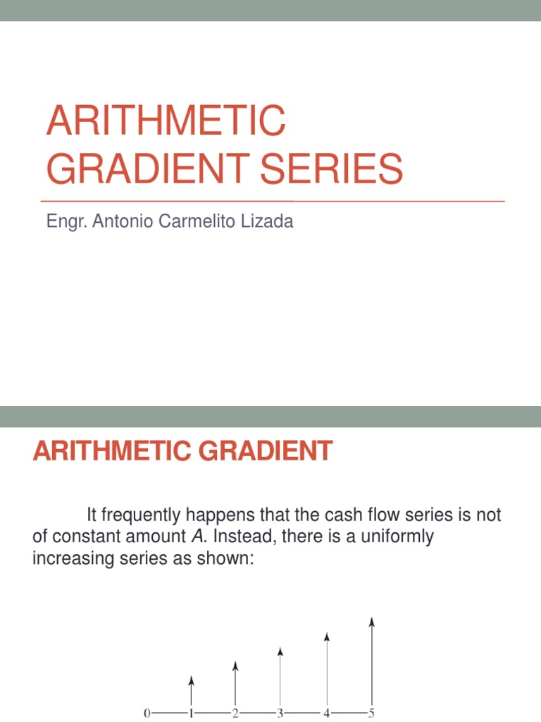 Arithmetic Gradient Series 2223 | PDF | Finance & Money Management