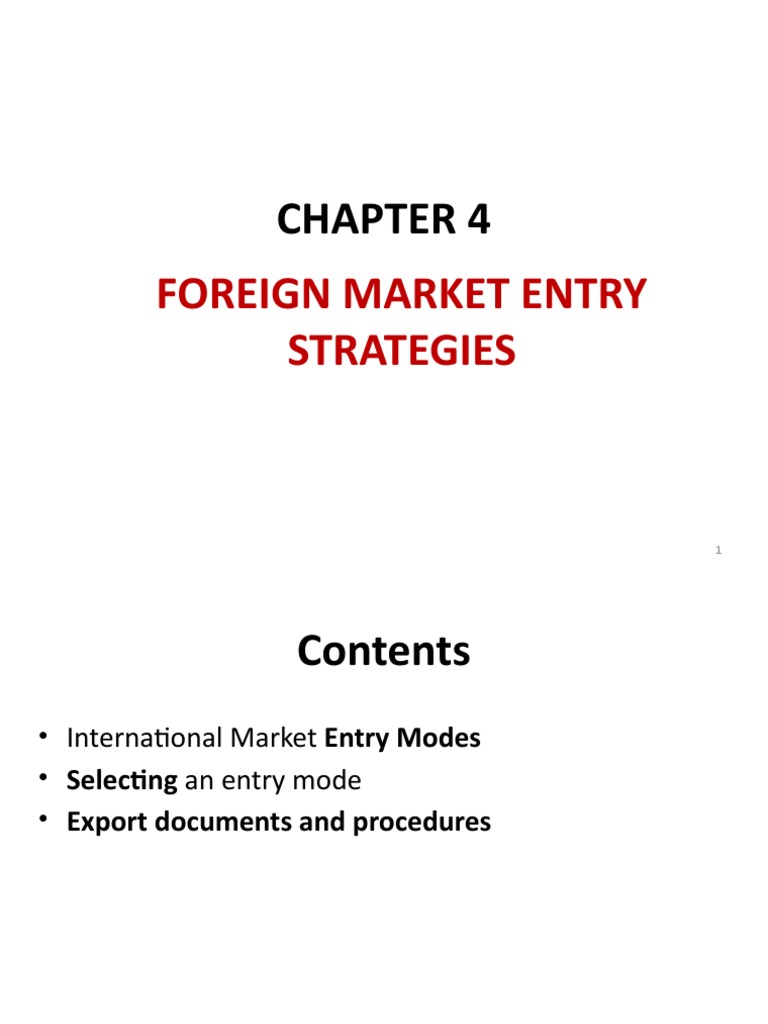 CH 4 PPT | Download Free PDF | Joint Venture | Franchising