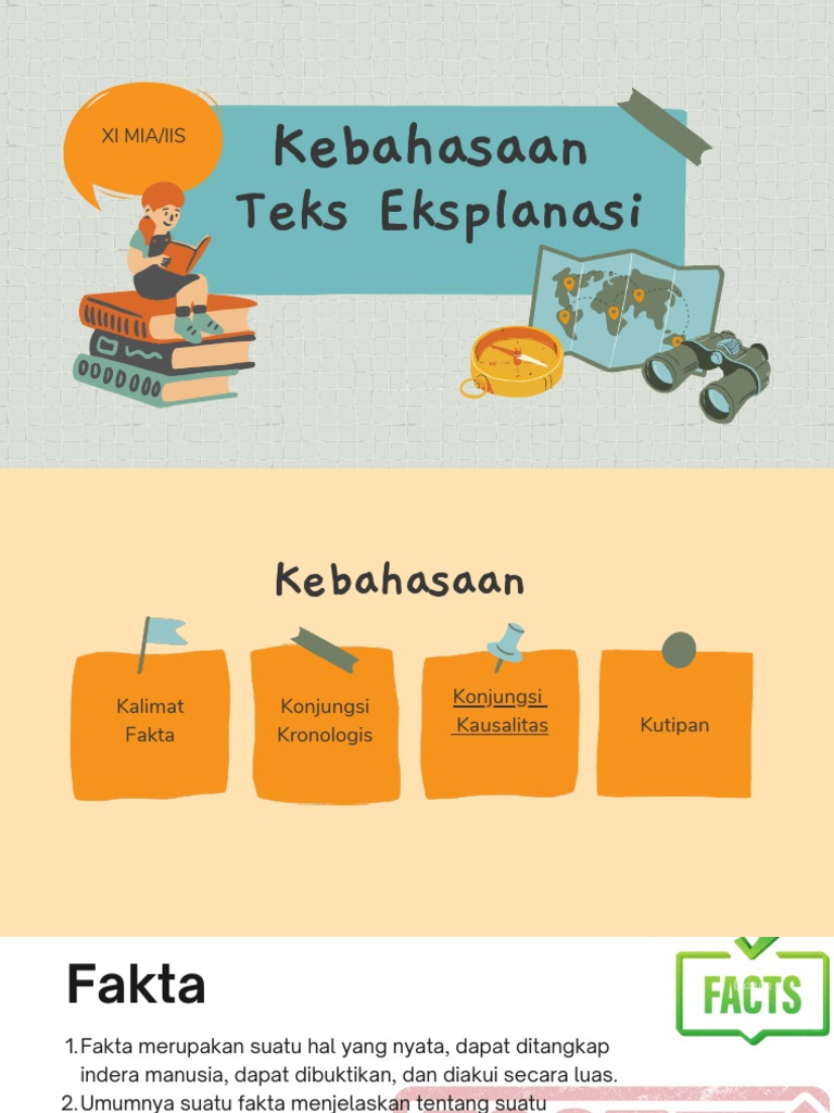 Kebahasaan Teks Eksplanasi | PDF