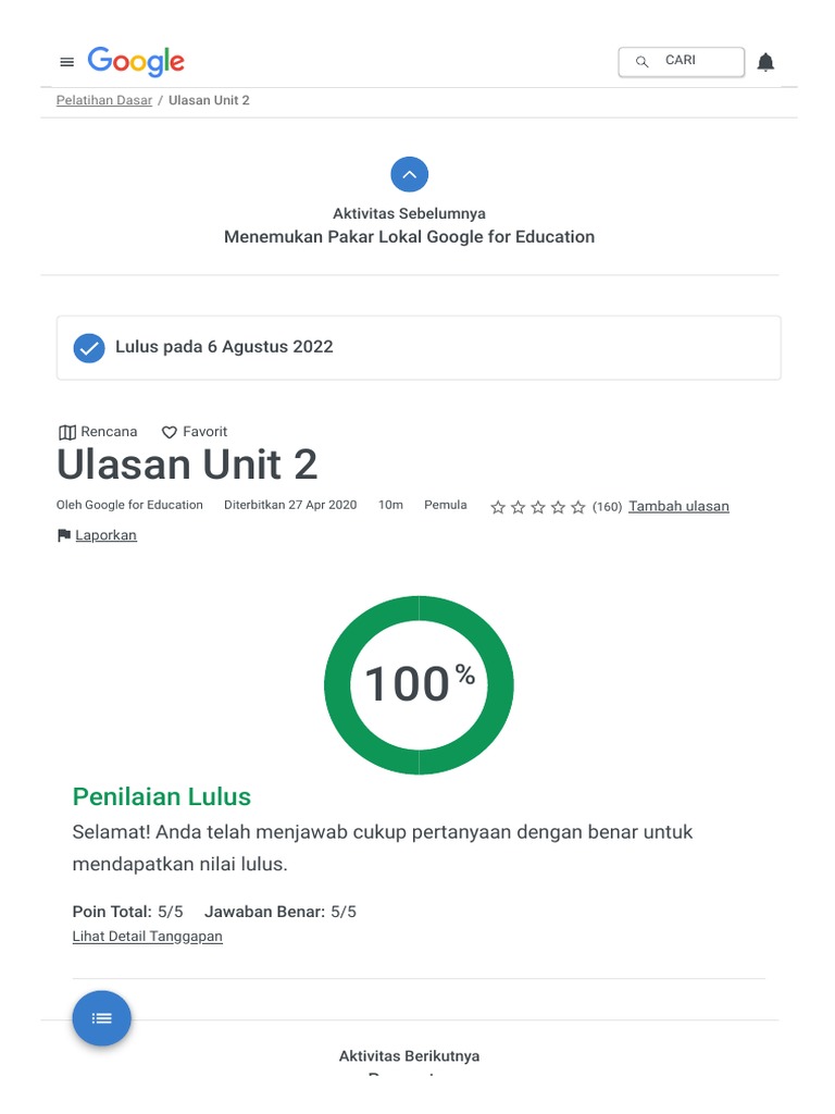 Ulasan Unit 2 - Google | PDF