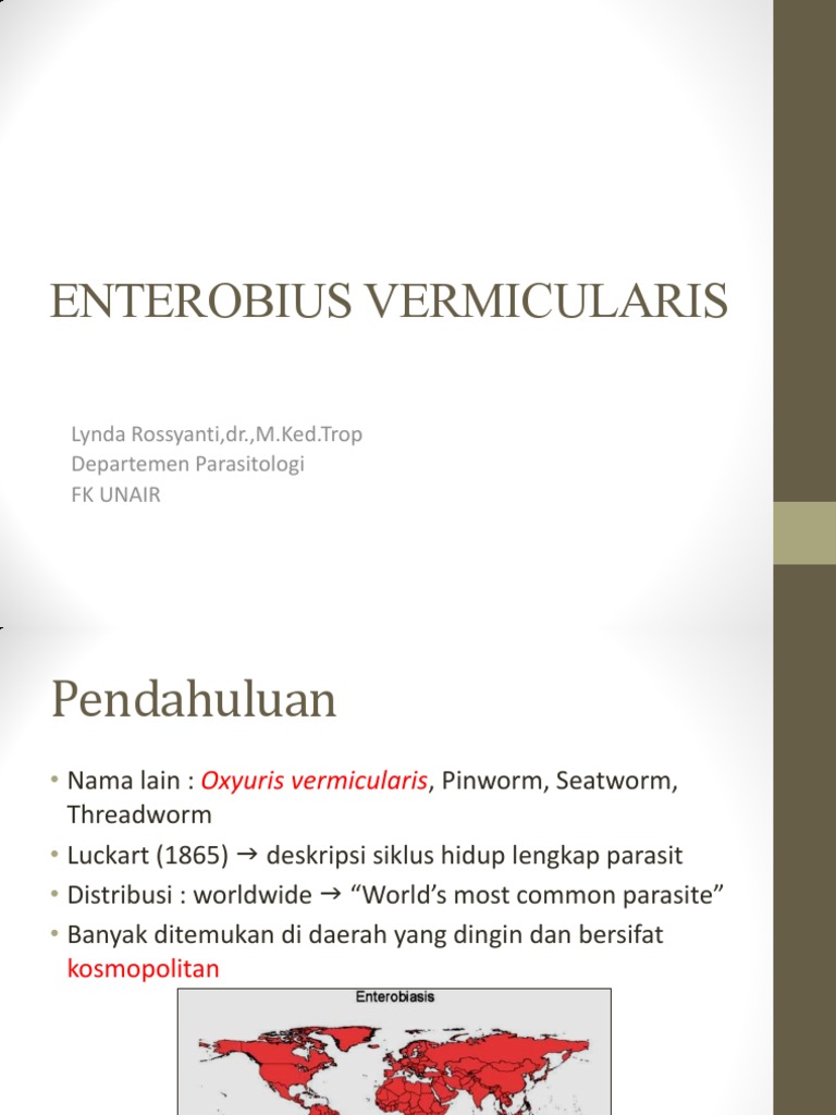 Enterobius Vermicularis | PDF