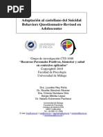 Escala Columbia de Severidad Suicida | PDF | Suicidio | Sicología