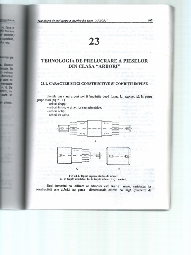 Tehnologia de Prelucrare Tip Arbore | PDF