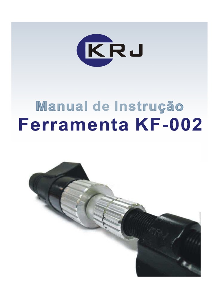 Manual da Ferramenta KF-002 | PDF | Cartucho (armas de fogo) | Pistão