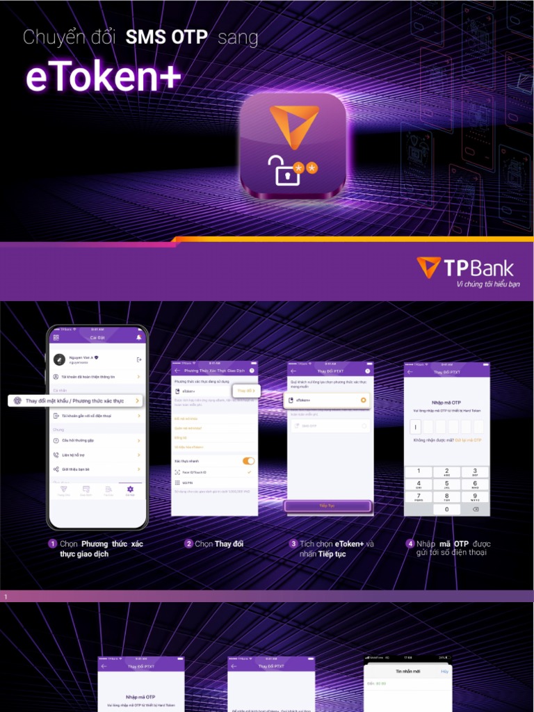 Hướng dẫn Chuyển đổi sang eToken | PDF