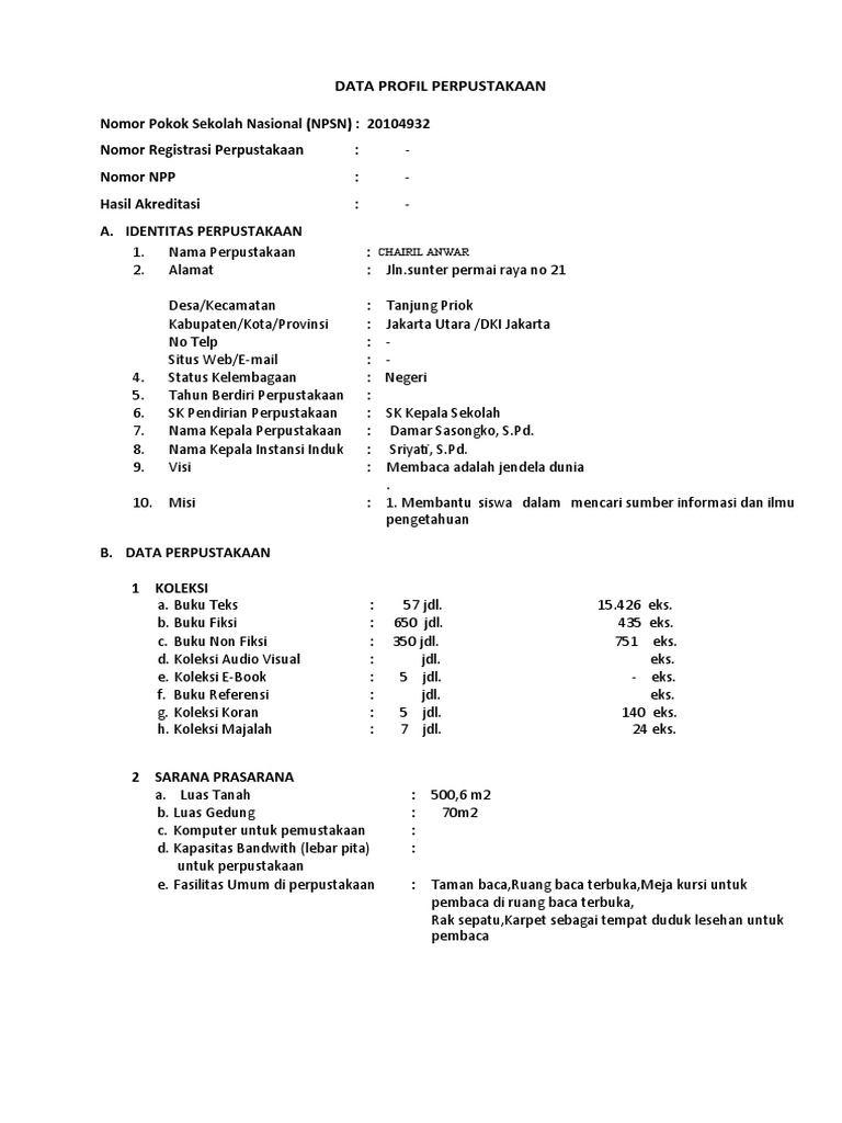 Lampiran Relaksasi Akreditasi 2022. (Fix) | PDF