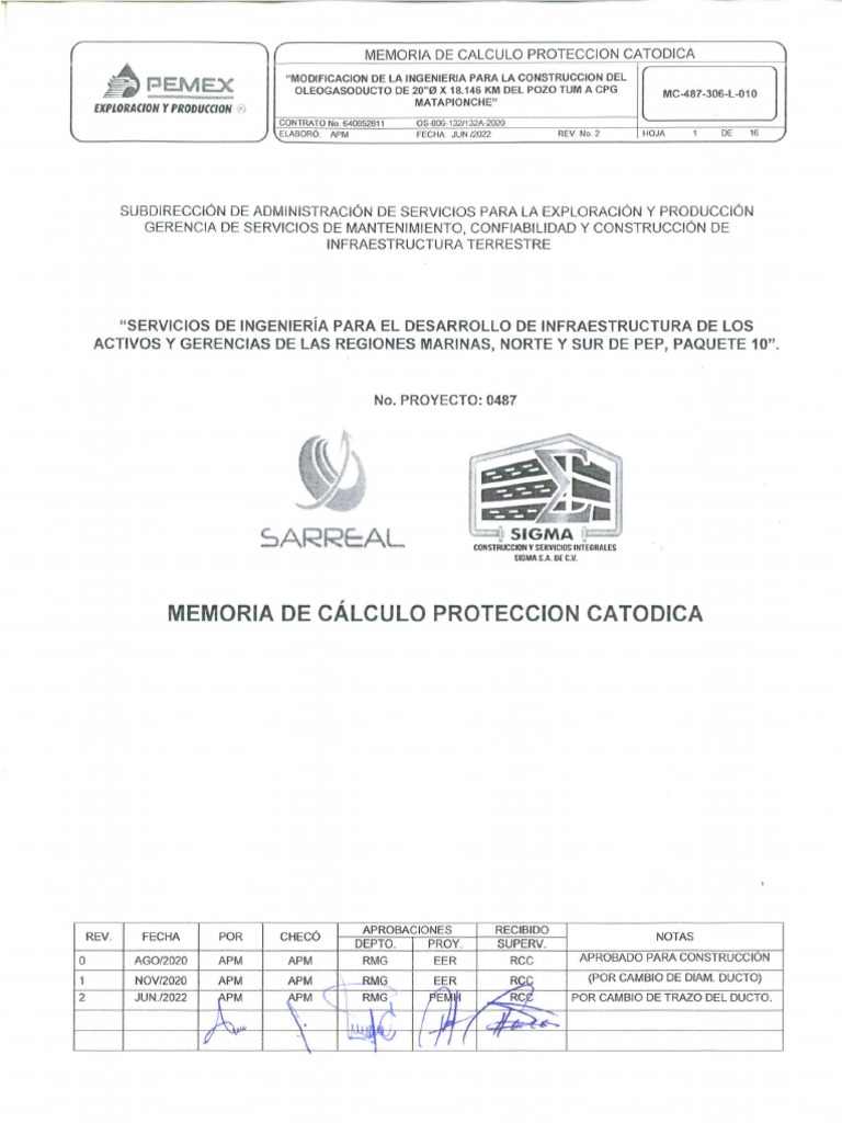 Proteccion Catodica 5 | PDF | Ingeniería de Edificación | Ingenieria Eléctrica