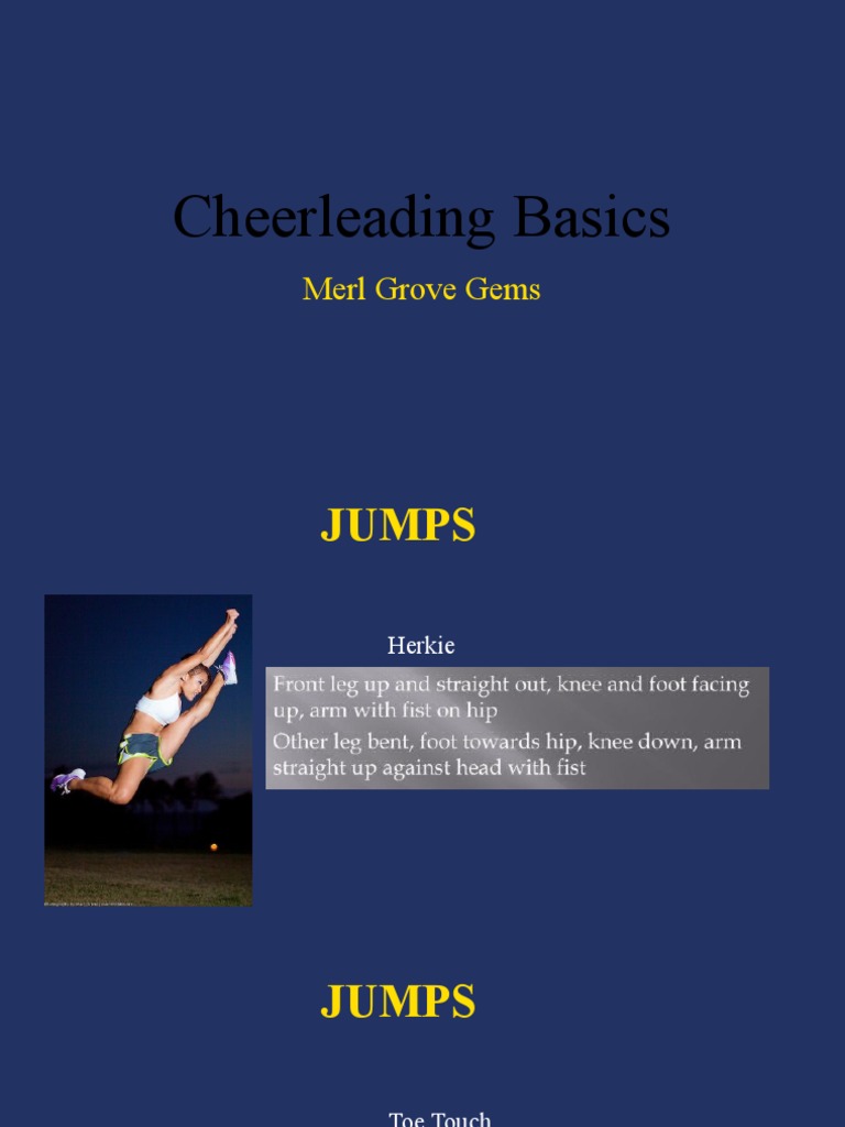 Cheerleading Basics: Merl Grove Gems | PDF