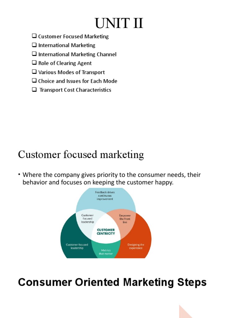 Unit 2 | PDF | Customs | Marketing