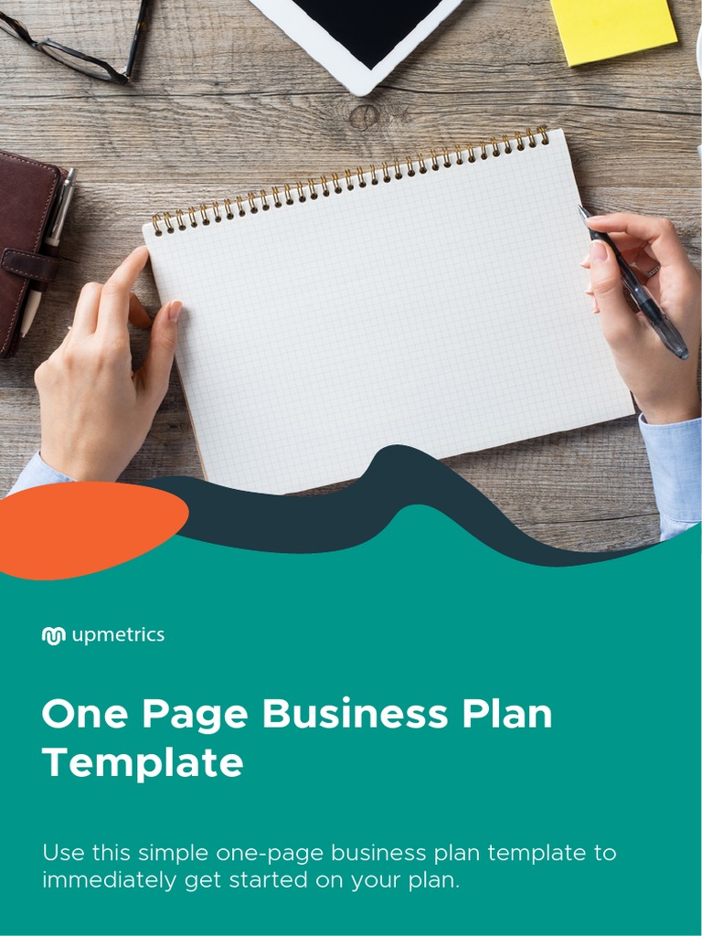 One Page Business Plan Template | PDF | Target Audience | Information ...