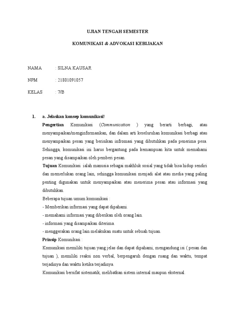 Silna Kausar - 21801091057 | PDF