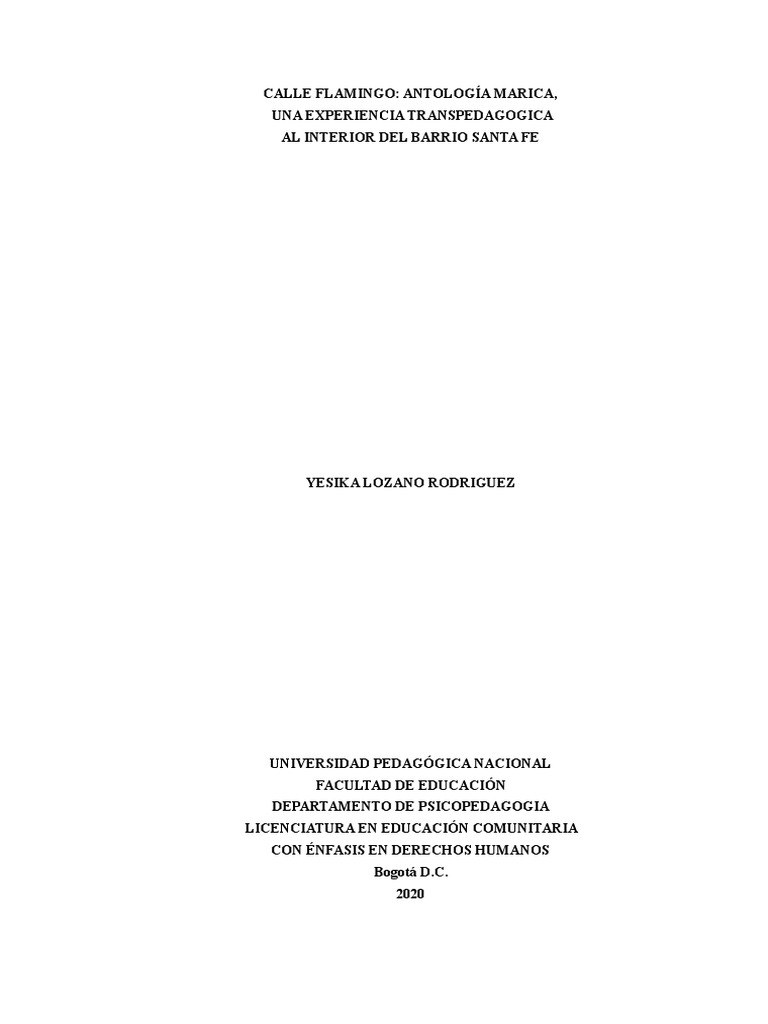 T.G YESIKA LOZANO Definitivo | PDF | Amor | Conocimiento