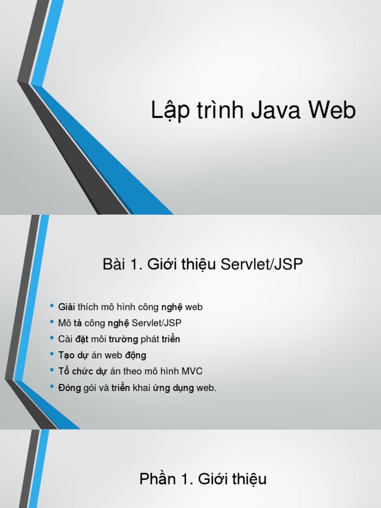 Lập Trình Java Web - Phần 1 Servlet Và JSP | PDF