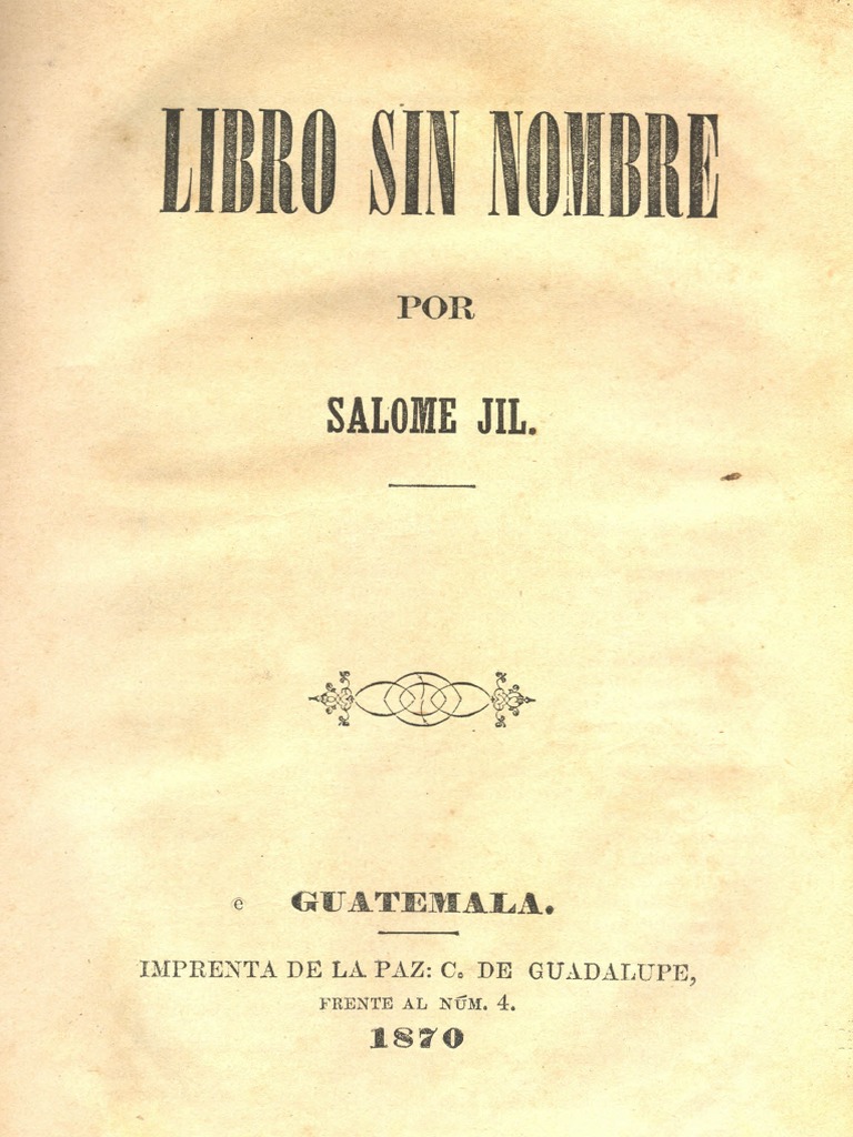 Libro Sin Nombre | PDF