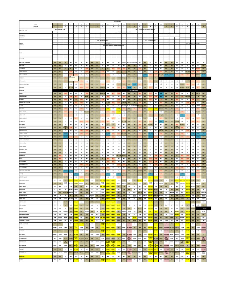HQ Roster 2023 - January | PDF