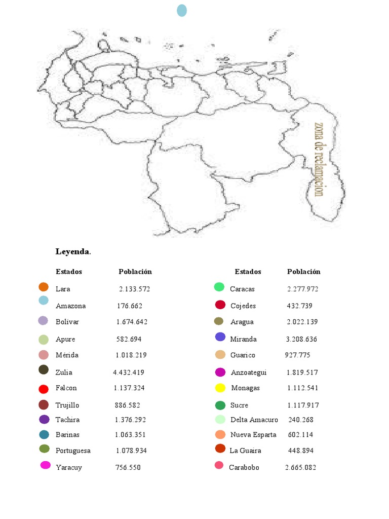 Mapa Poblacional | PDF