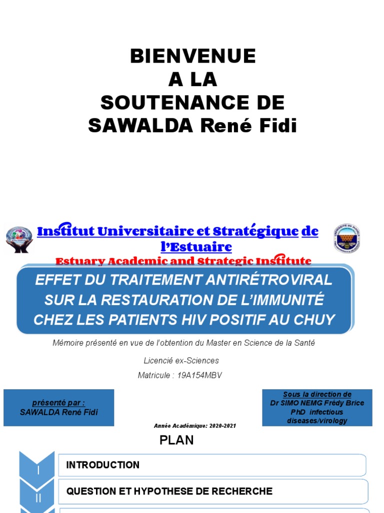 Memoire Fidi | PDF | Immunologie | Système immunitaire