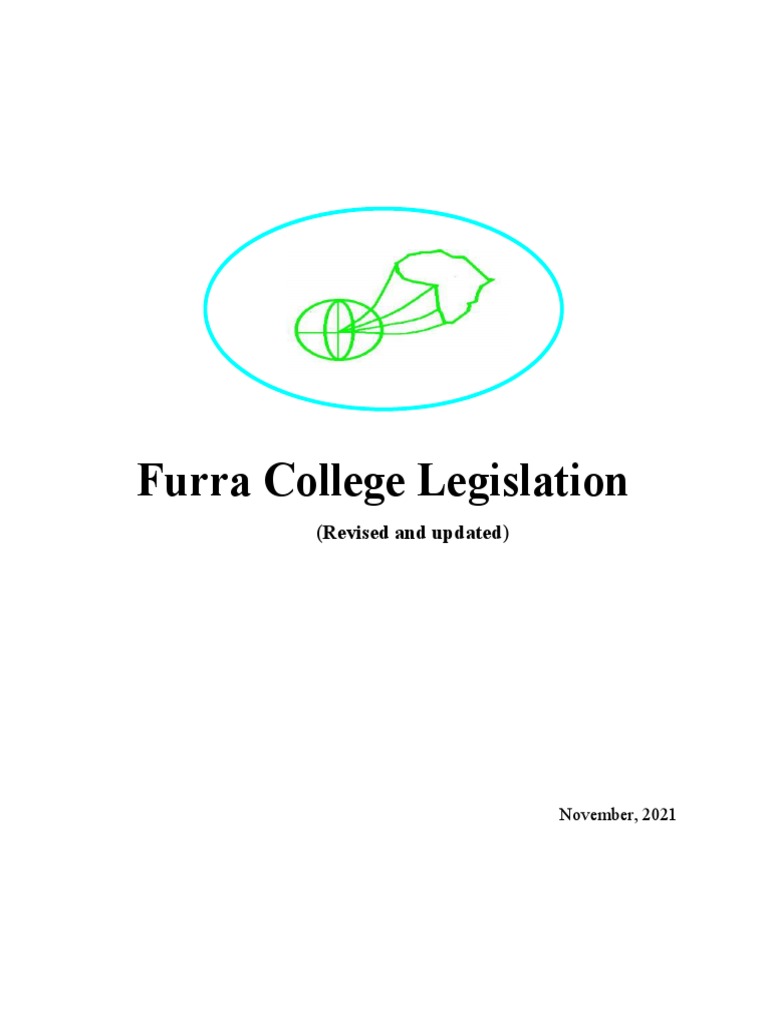 Furra College Legislation | PDF | College | University And College ...
