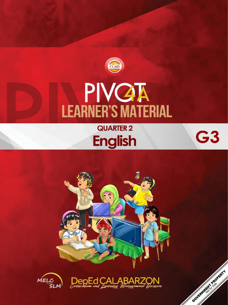 English 3 Pivot 4A SLM Q2 | PDF