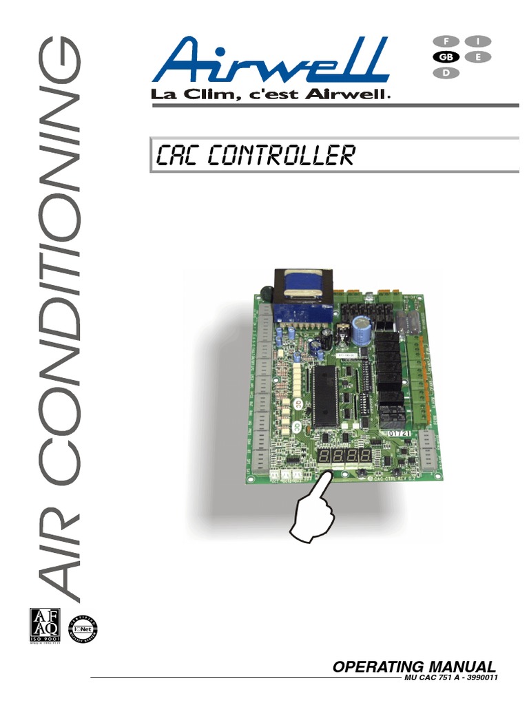 User Manual CAC Controller | PDF