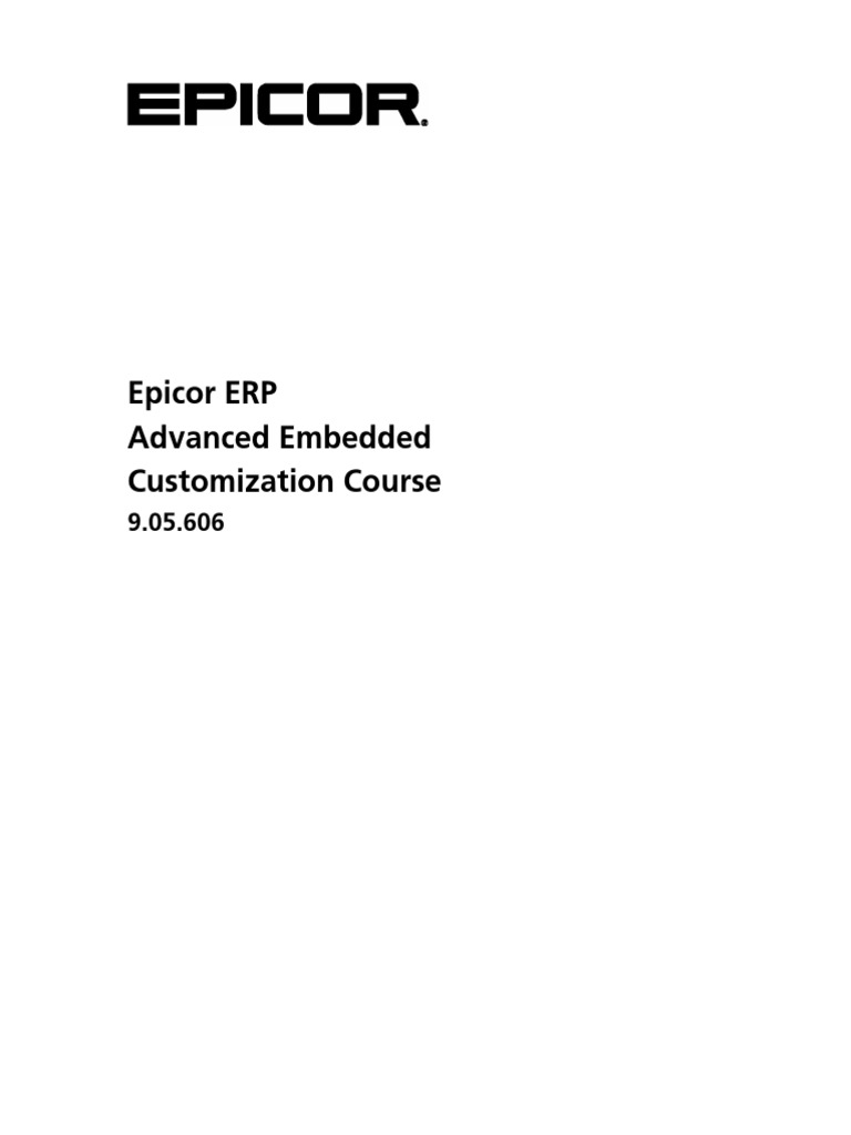 Advanced Embedded Customization | Download Free PDF | Databases | C Sharp (Programming Language)