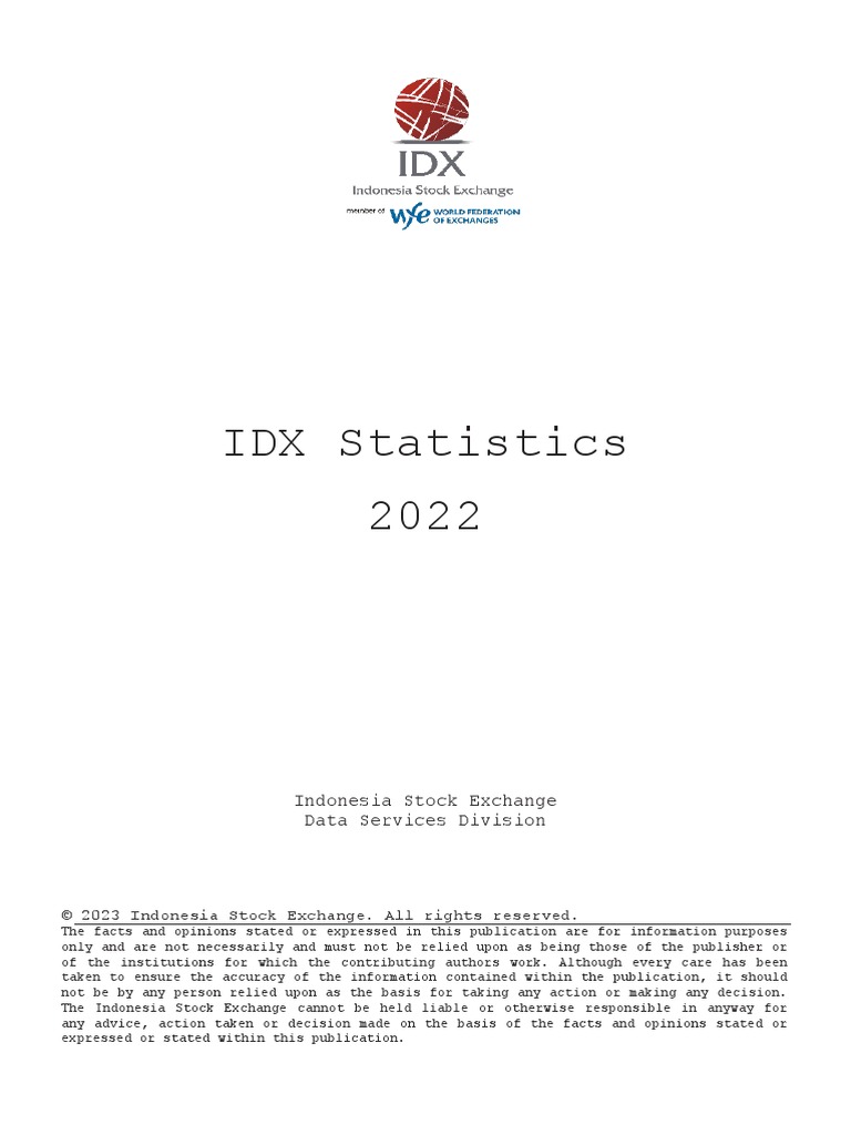 Idx Annually 2022 | PDF | Stocks | Warrant (Finance)