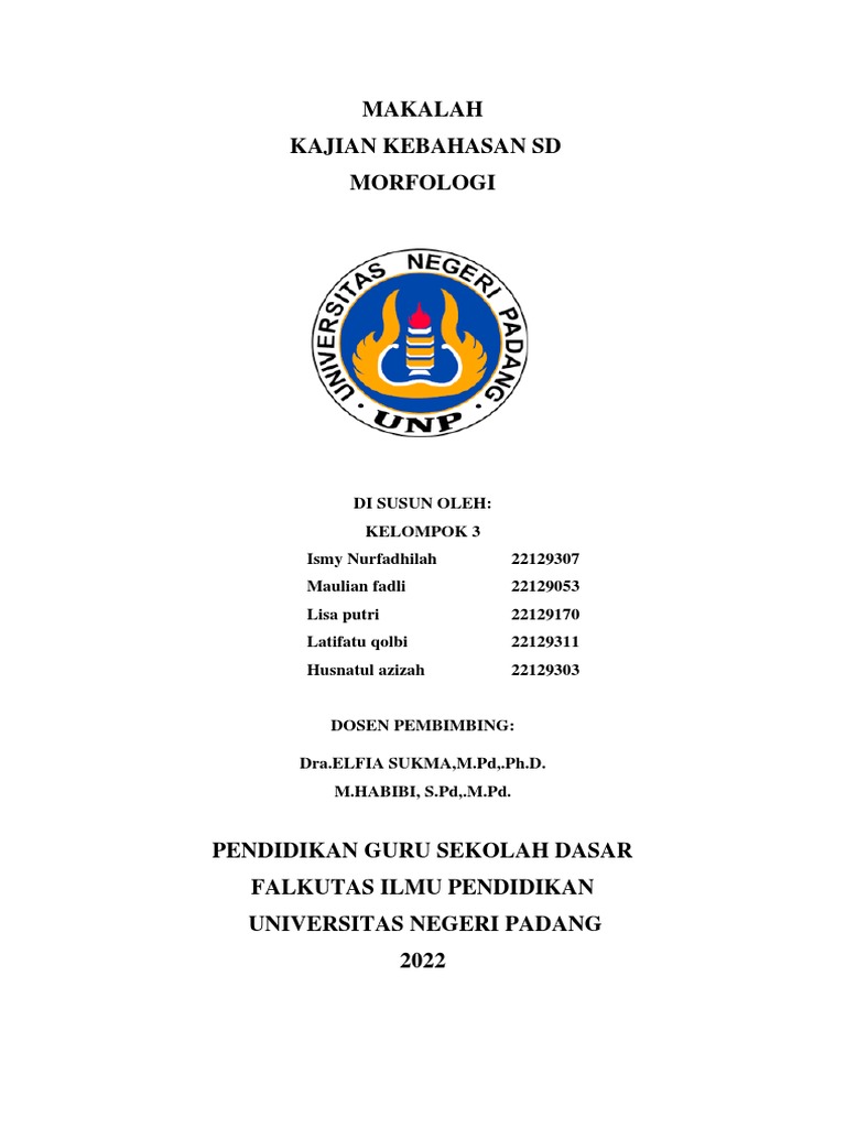 MAKALAH KAJIAN KEBAHASAAN KEL.3 Persentasi | PDF MAKALAH KAJIAN KEBAHASAAN KEL.3 Persentasi | PDF