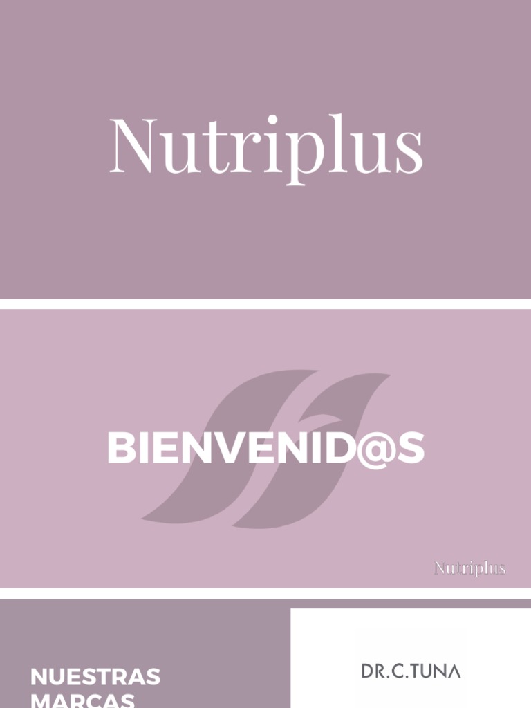 Lanzamiento Nutriplus | PDF | Alimentos | Dieta