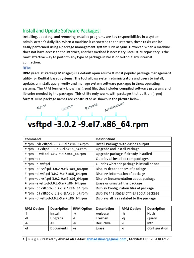 13.1 Install and Update Software Packages | PDF | Software Repository | Computing