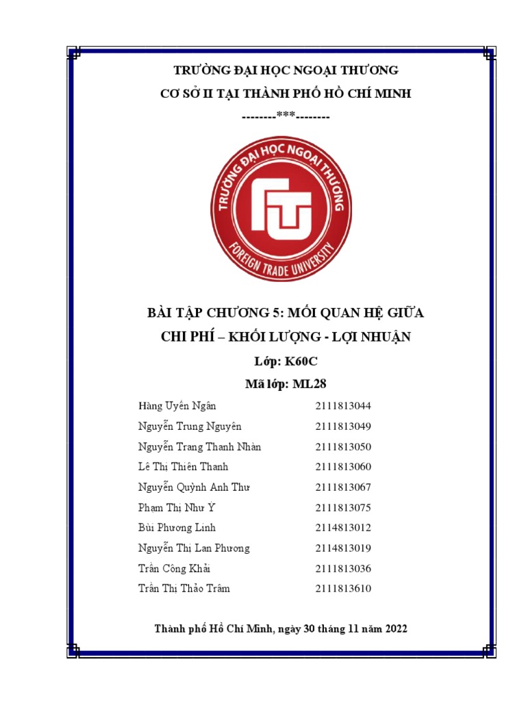 10 BT Chuong 5 3 | PDF