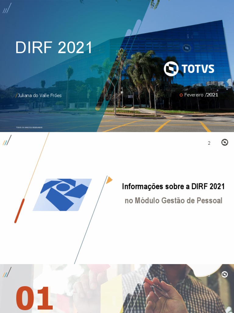 Guia completo para geração da DIRF no Protheus | PDF | Informática