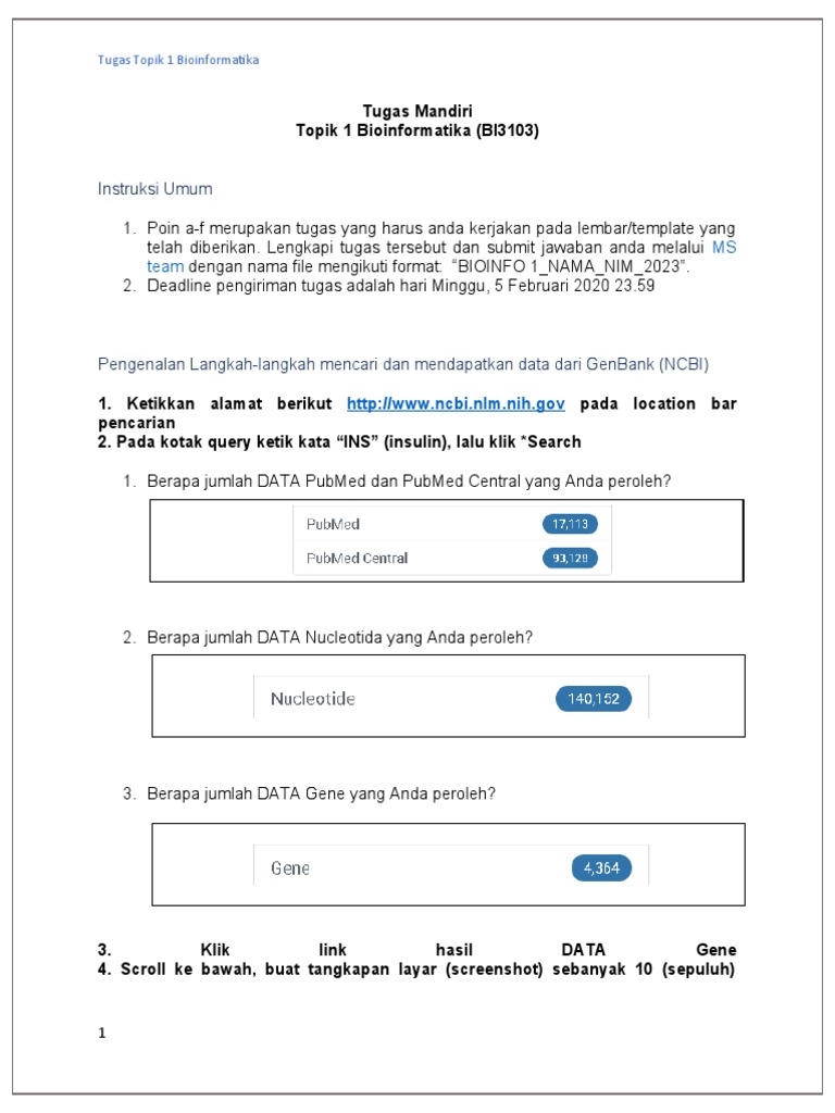 Bioinfo 1 Arvi Diva Mandira 121180027 2023 | PDF | Komputer