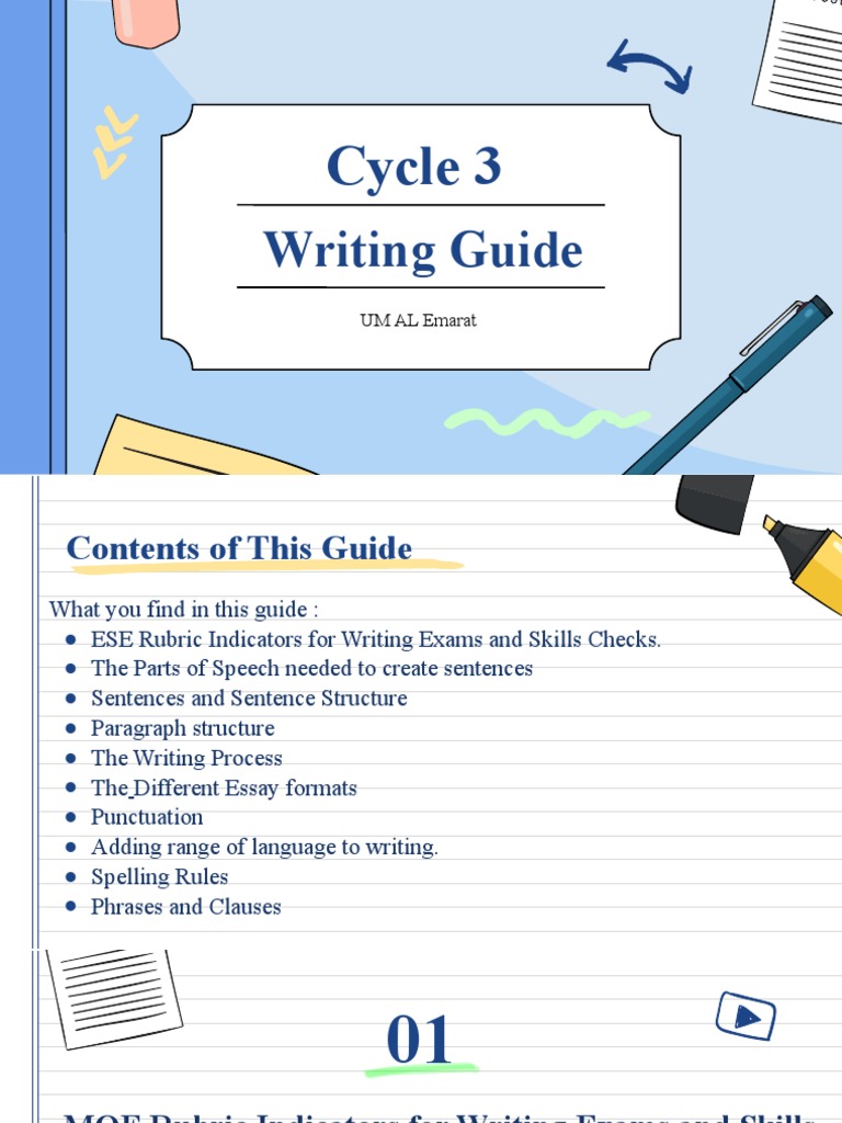 Writing Guide | PDF | Pronoun | Verb
