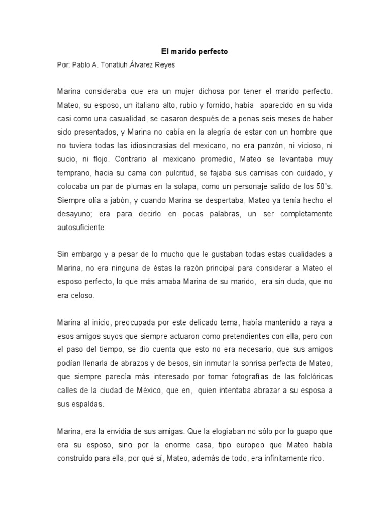 El Marido Perfecto | PDF