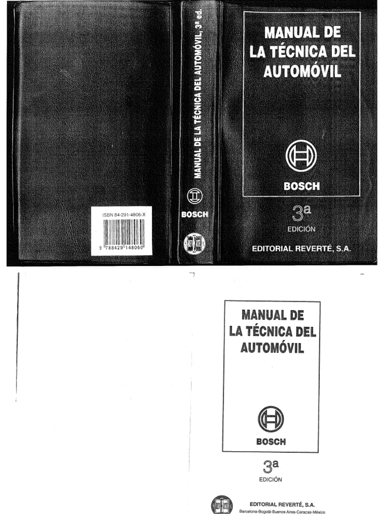 Bosch Manual de La Tecnica Del Automovil | PDF