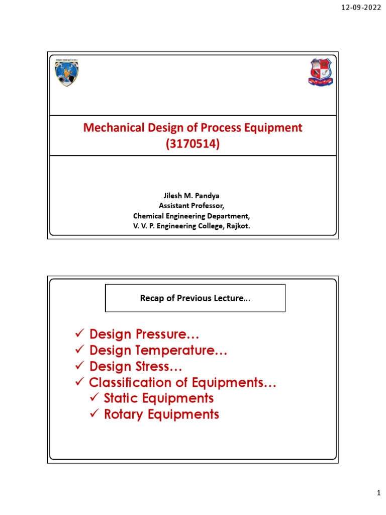 Lecture 2 - MDPE - Corrosion Allowance & Weld Joint Effficiency Factor ...