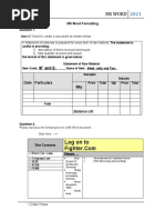 WordPad Assignment for Students | PDF