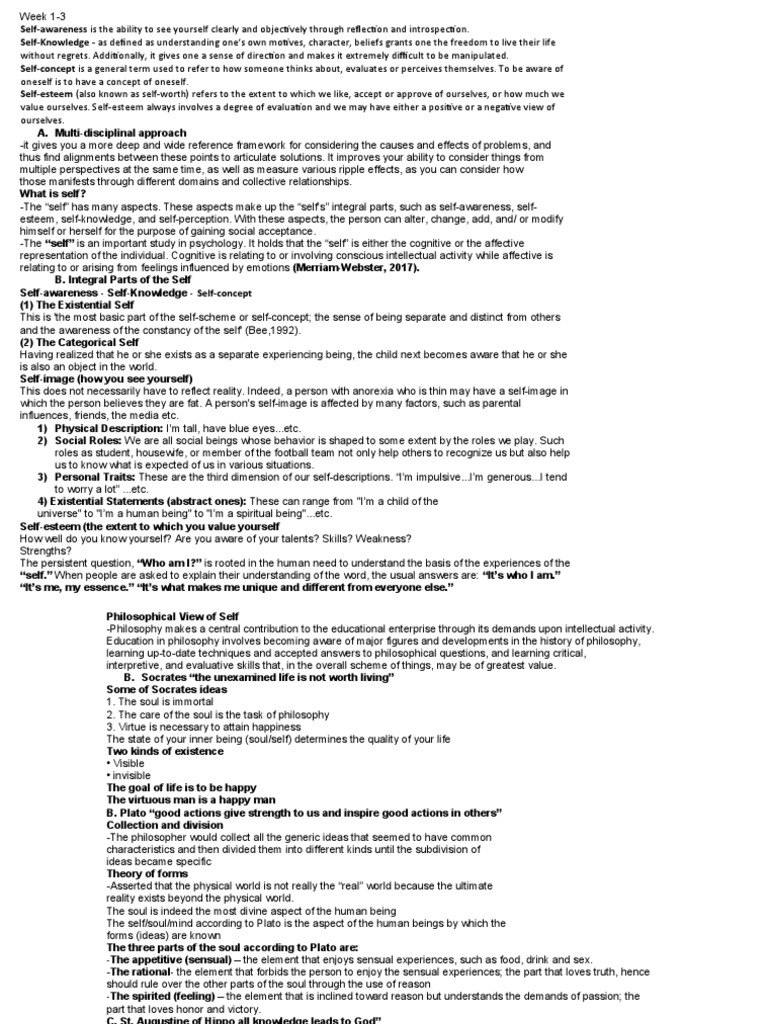 Uts Reviewer | PDF | Beauty | Id