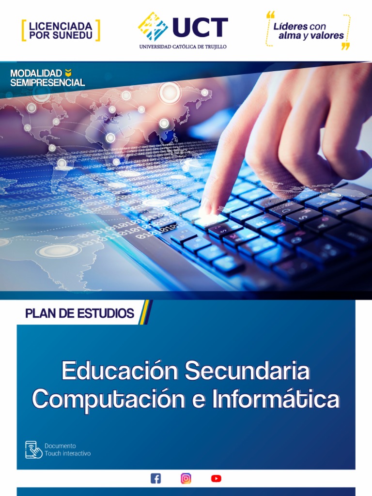 Educación Secundaria Con Mención en Computación e Informática | PDF ...