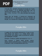 Função Afim: Gráficos e Exemplos | PDF