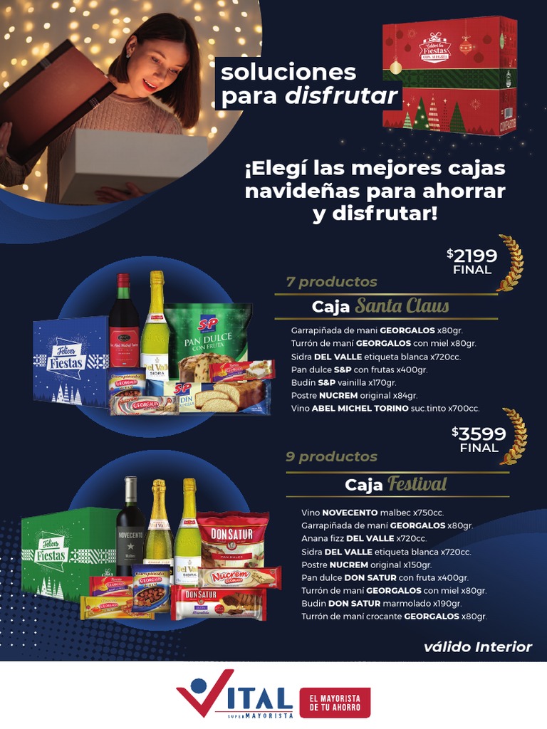 Flyer Cajas Interior | PDF | Postres | Cocina