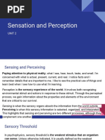 CHAPTER 5 - Sensory Attentional and Perceptual Processes | PDF | Senses ...