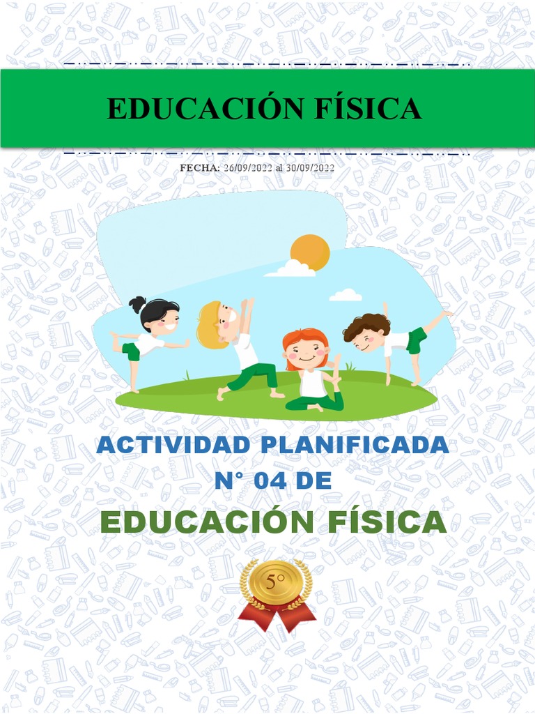 Actividad 04 Exp.06 Eeff 5° - 2022 | PDF | Aprendizaje | Evaluación