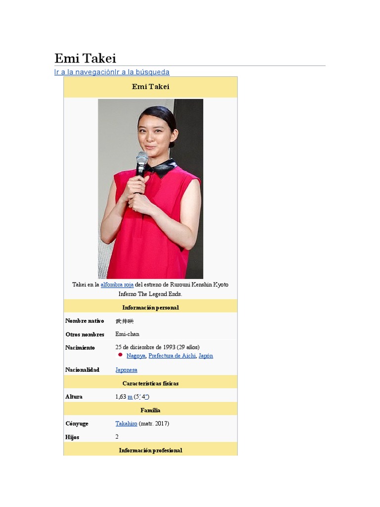 Emi Takei | PDF | Wikipedia | Medios de comunicación en masa