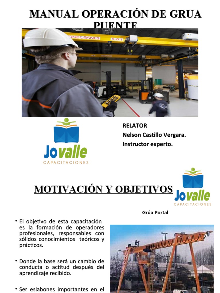 Manual Puente Grua | PDF | Logística | Puente