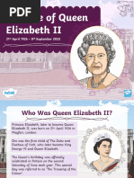 Queen Elizabeth II: Fascinating Facts | PDF