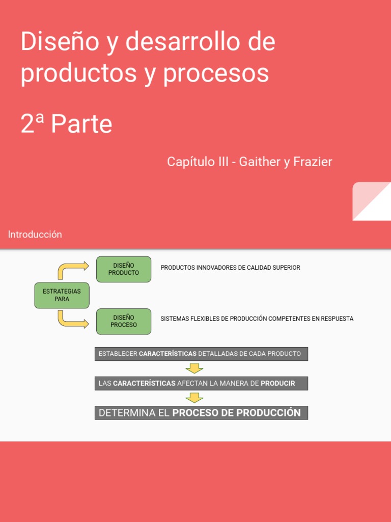 Productos y Procesos II | PDF | Producto (Negocio) | Calidad (comercial)
