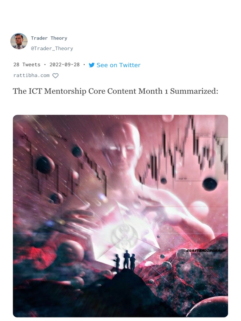 The - Ict - Mentorship - Core - Thread - by - Trader - Theory - Sep 28, 22 - From - Rattibha ...