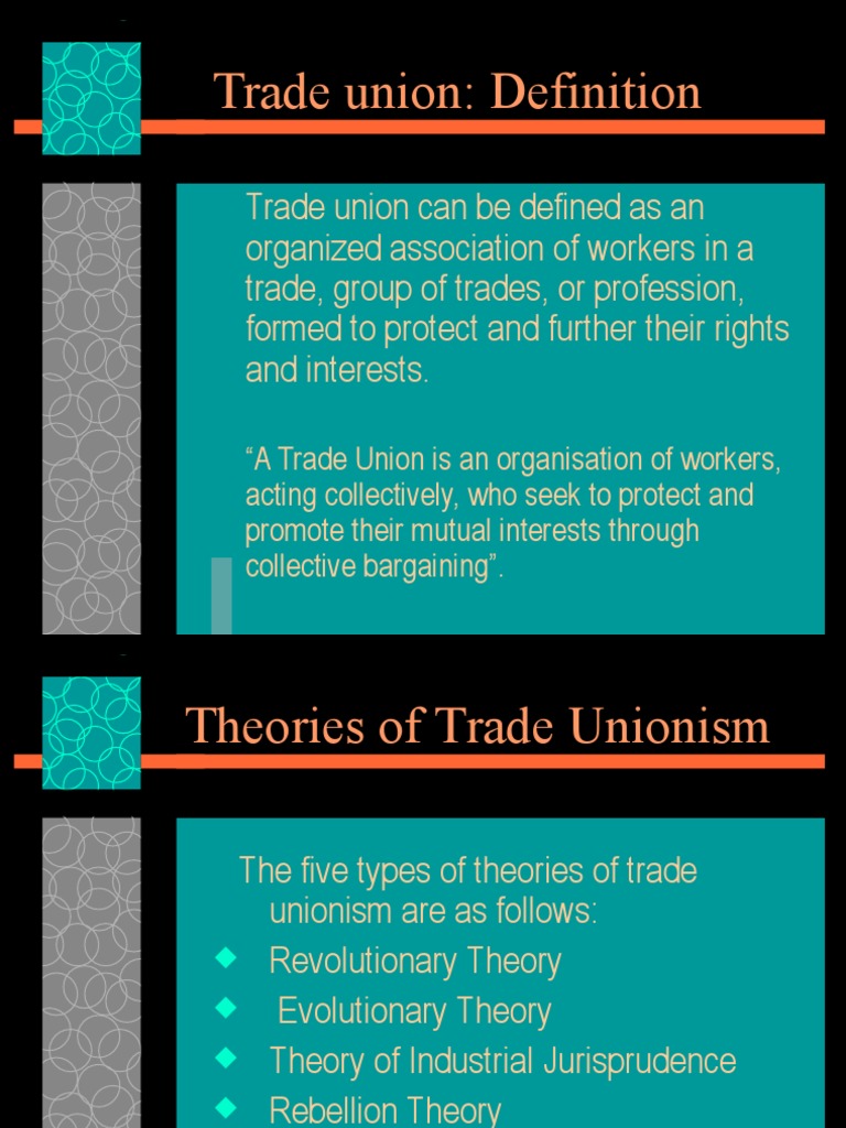 Trade Union | Download Free PDF | Trade Union | Welfare